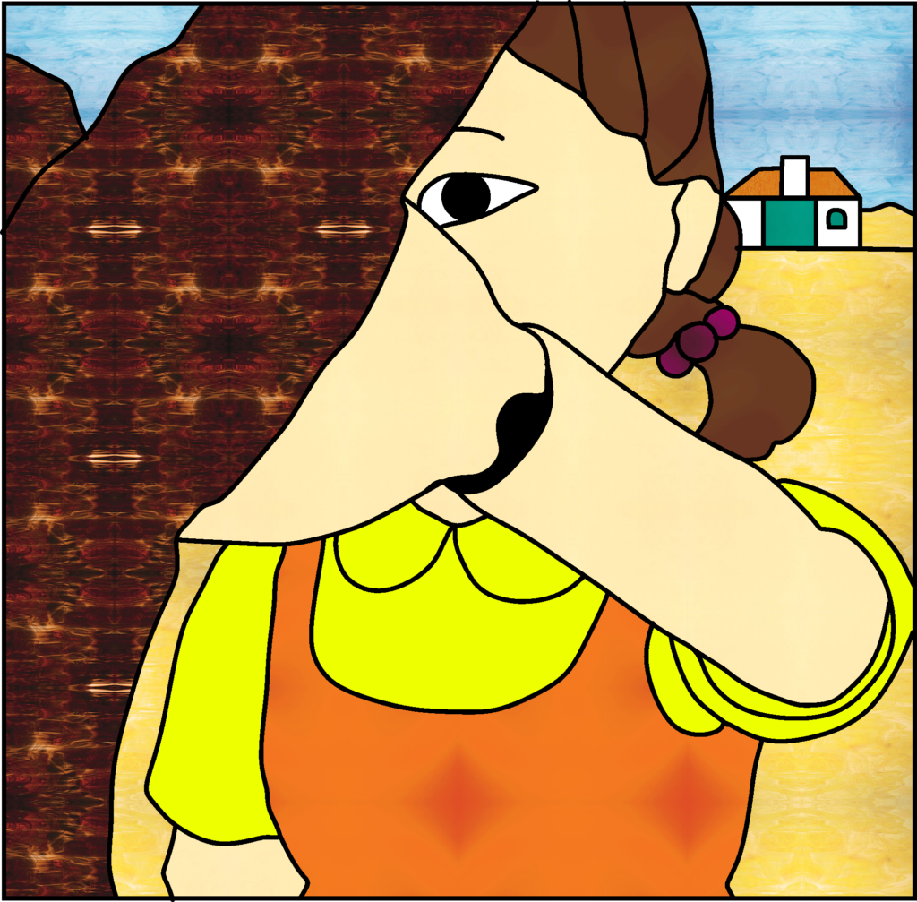 Red Light – Green Light Girl - SCOARTGLASS